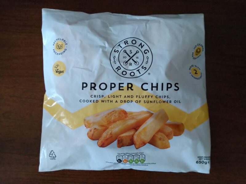 イギリス フライドポテト STRONG ROOTS PROPER CHIPS | かもめらいおん