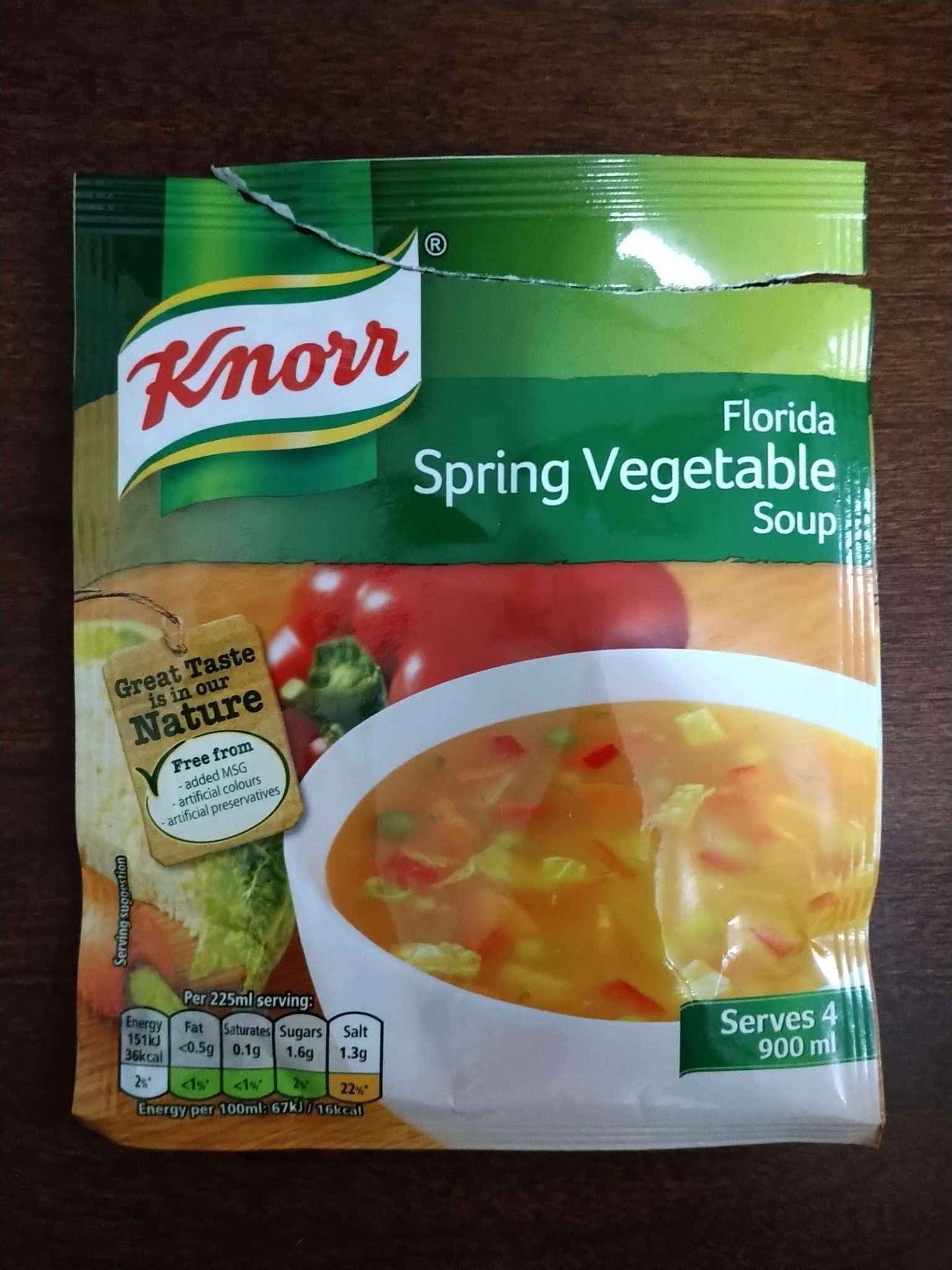 30点 イギリス インスタントスープ クノール Knorr Florida Spring vegetable Soup | かもめらいおん 絵空事
