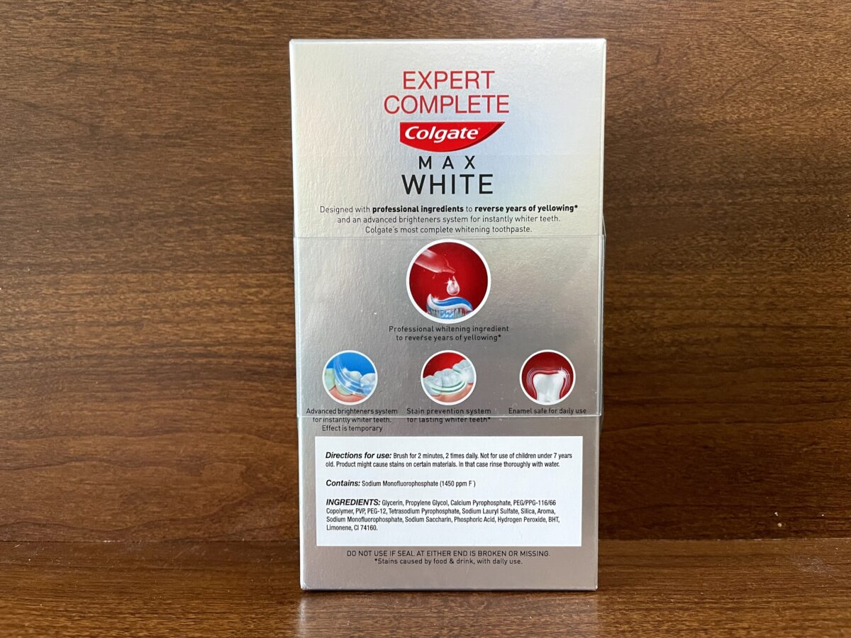 40点 イギリス 歯磨き粉 Colgate Expert complete Max white | かもめらいおん 絵空事