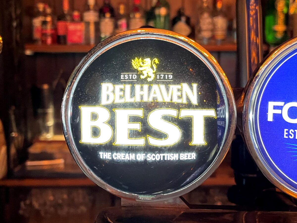 イギリス【外食】 ベルヘイブン・ベスト ビール Belhaven Best | かもめらいおん 絵空事