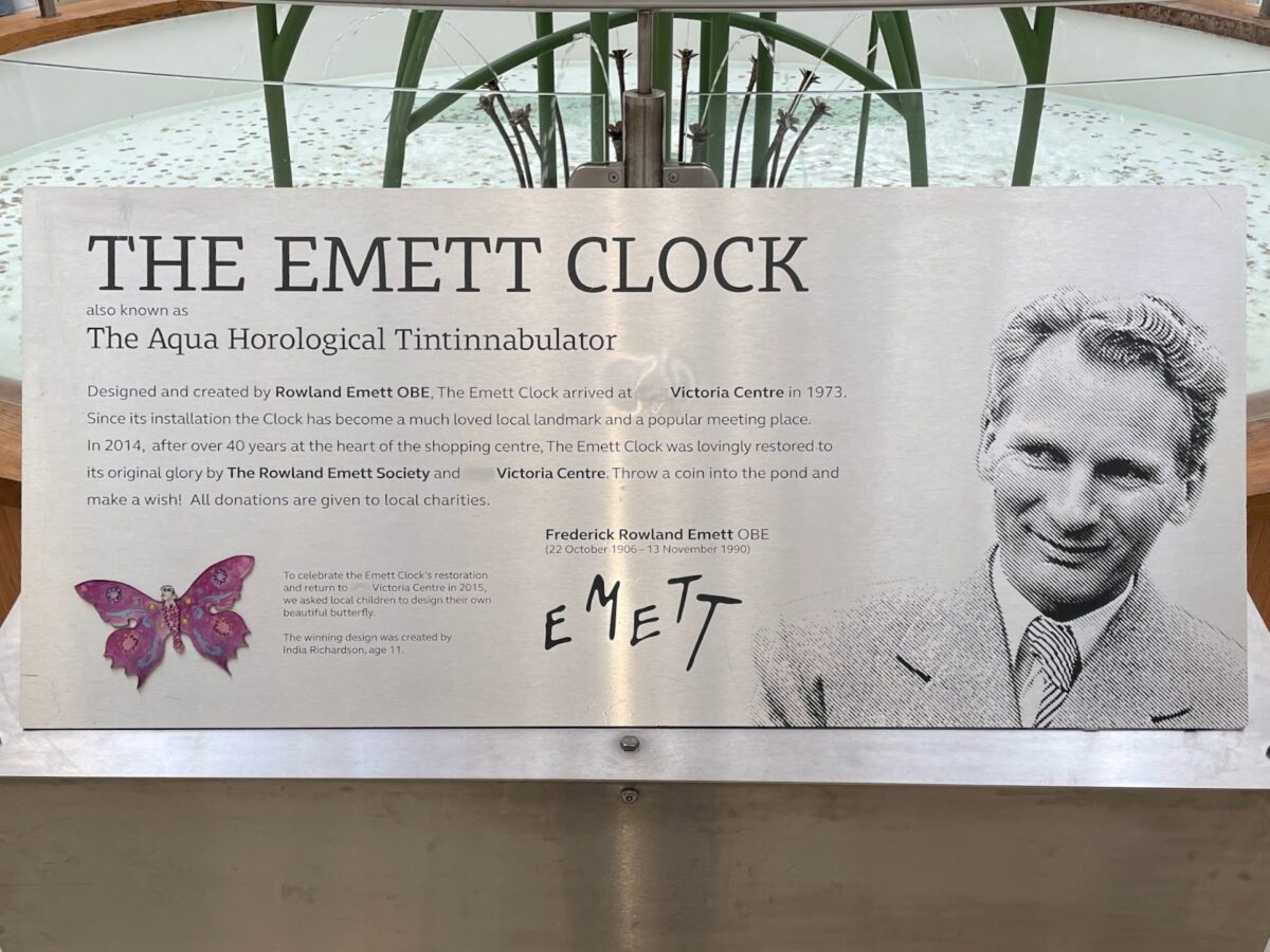50点 イギリス【旅行】 ビクトリアセンター エメットクロック THE EMETT CLOCK | かもめらいおん 絵空事