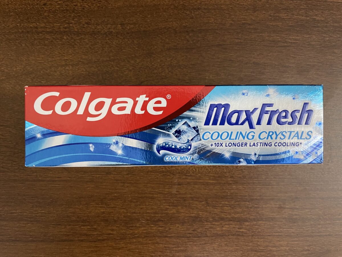 60点 イギリス 歯磨き粉 Colgate Max Fresh Cooling Crystals | かもめらいおん 絵空事
