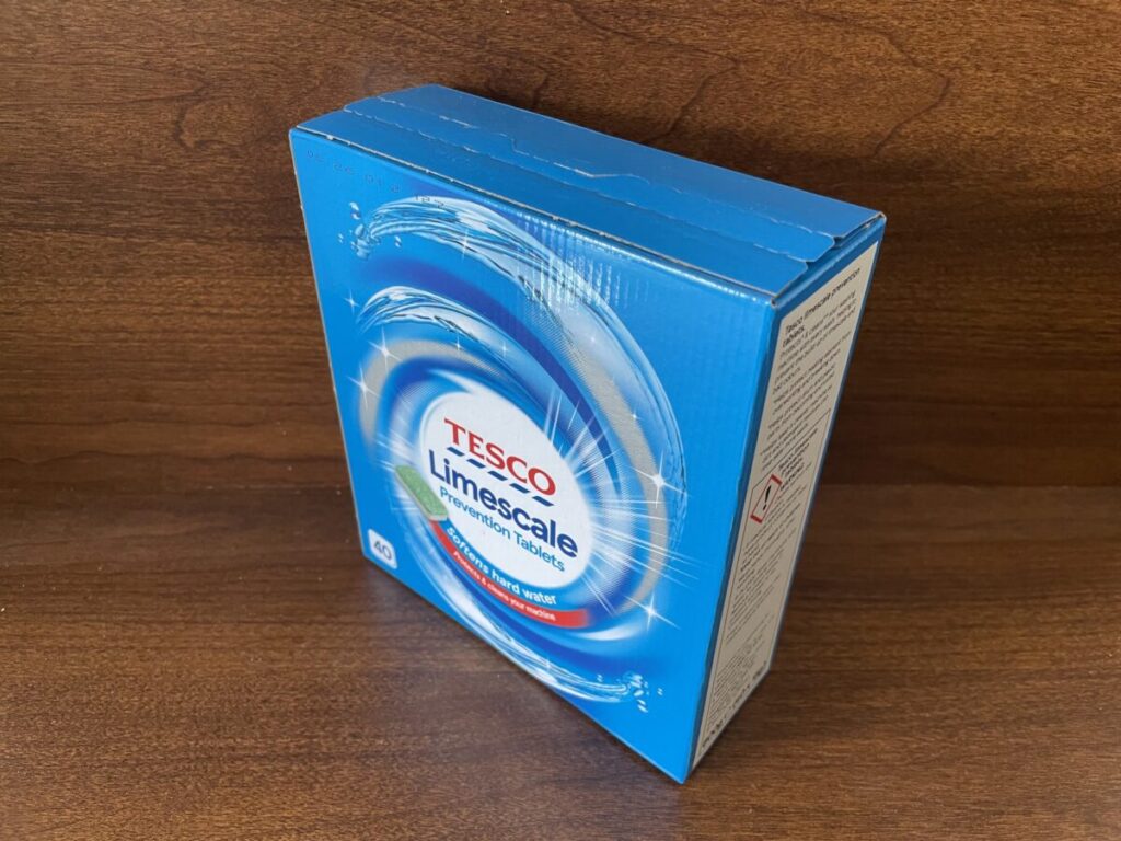 イギリス【テスコ】 水軟化剤 ライムスケール防止 Tesco Limescale Prevention Tablets | かもめらいおん 絵空事