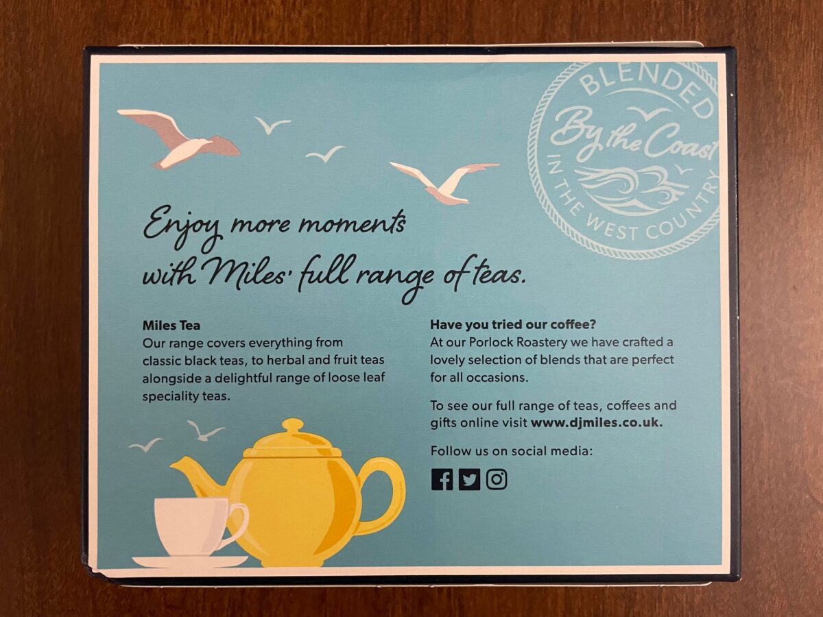 60点 イギリス 紅茶 マイルズ オリジナルブレンド Miles Finest Teas West Country Original ...