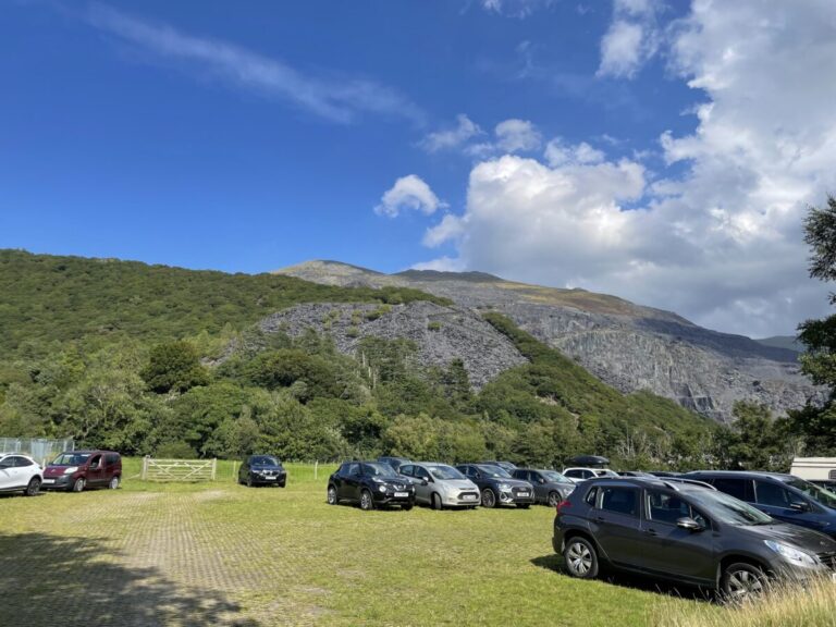 50点 イギリス【旅行/世界遺産】 ディノルイグ・スレート採石場 駐車場 Dolbadarn Castle Parc Padarn Car ...